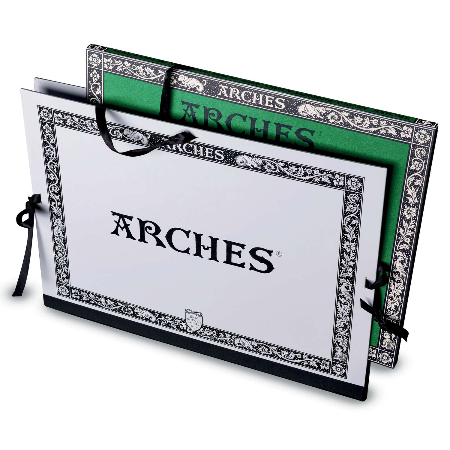 ARCHES® Portfolio Mappe mit Aquarellblock 31x41 cm 300 g/qm Feinkorn